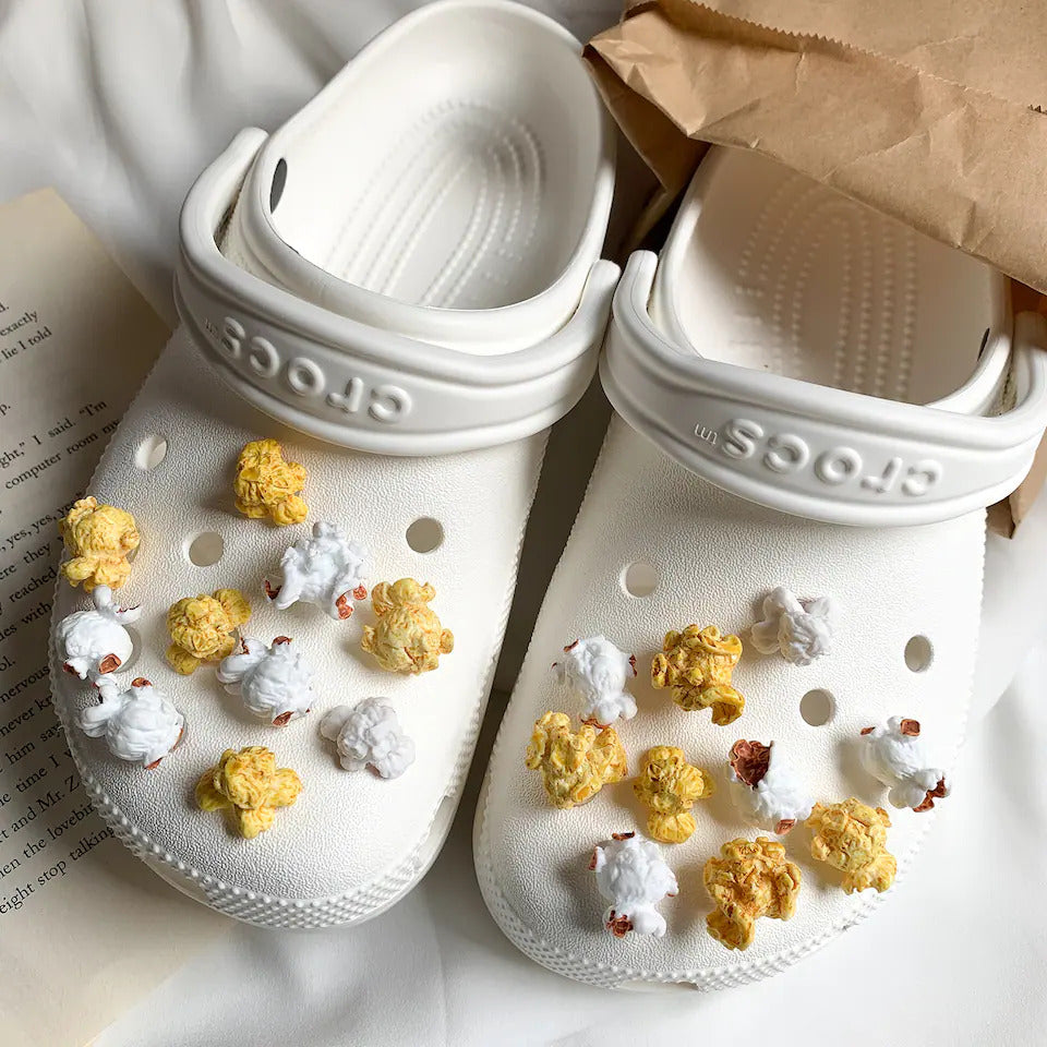 Charms 101 | [20PCS] Popcorn Set | Cute & Unique Jibbitz for Crocs
